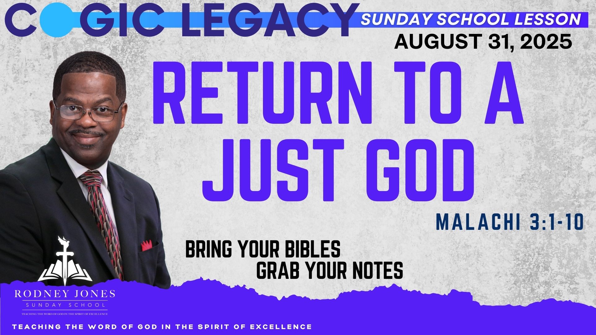 Return To a Just God