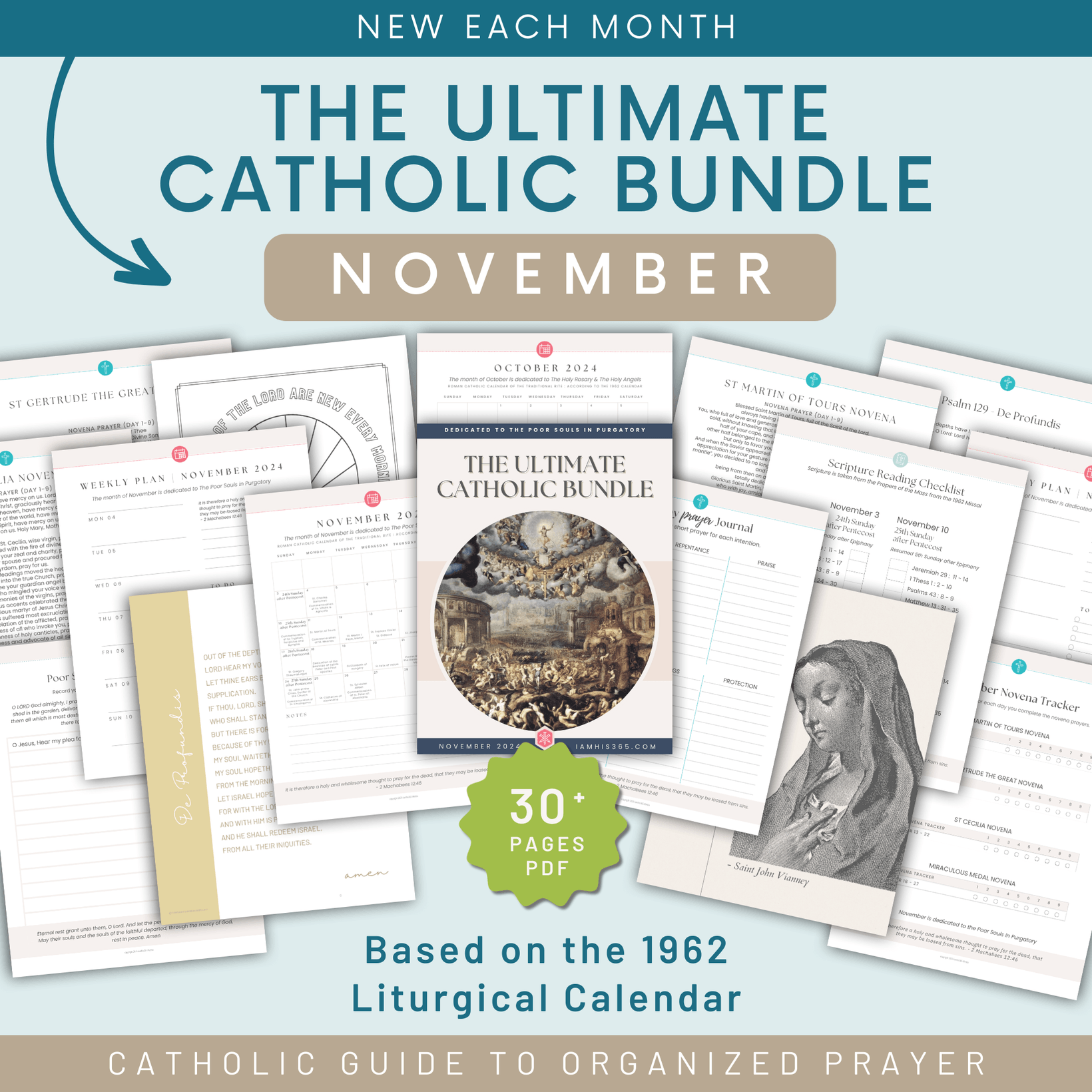 St Nicholas Day Printable Bundle | Printable Catholic Prayers ...