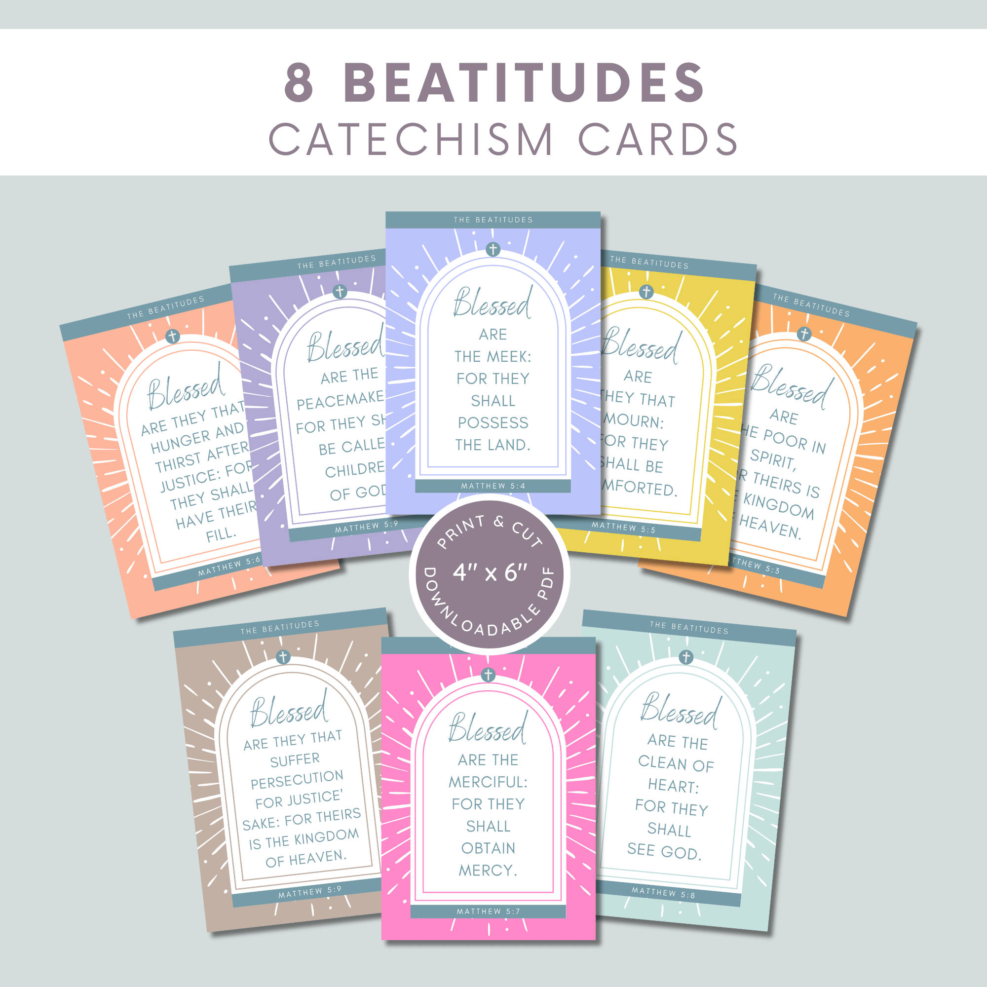 12 Printable Catholic Prayer Posters | Homeschool Decor | Traditional ...