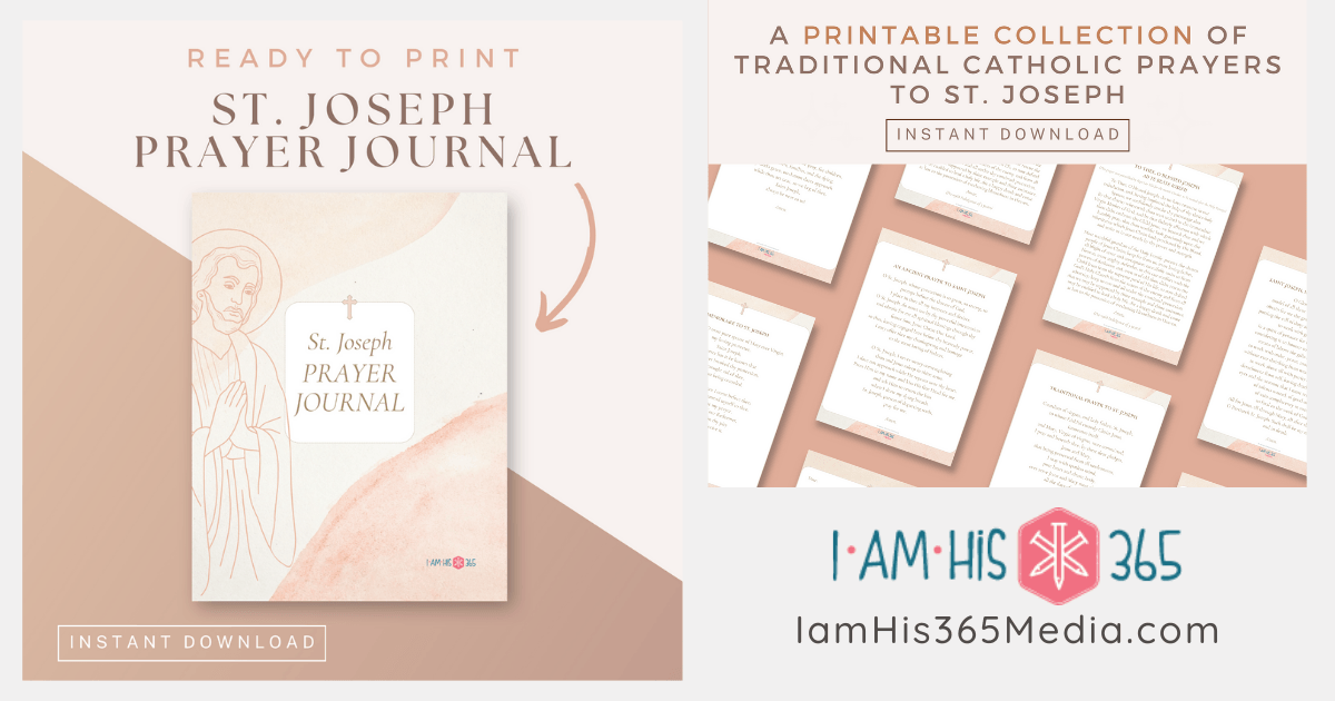 St Joseph Prayer Kit | Printable Traditional Catholic Prayer Packet ...