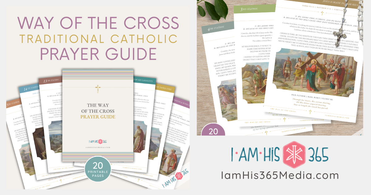 Stations of the Cross Prayer Guide | Printable Traditional Catholic Way ...