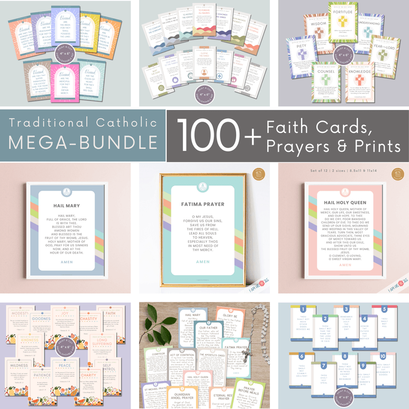 Fruits of the Holy Spirit Catechism Cards
