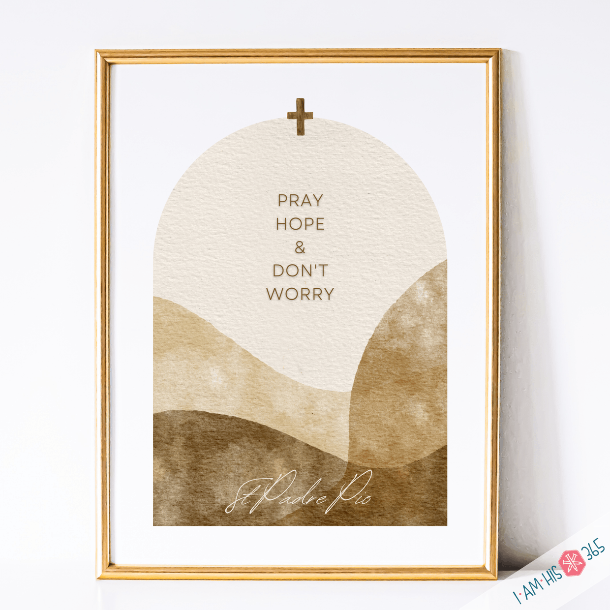 St Padre Pio Catholic Saint Wall Art Print - Catholic Printable ...