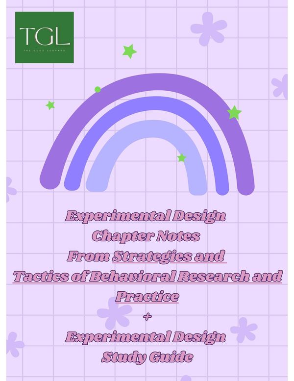 Strategies and Tactics of Behavioral Research and Prac