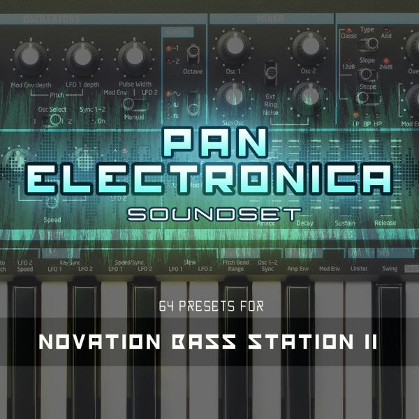 Novation Bass Station II Rhythm Lab Bass Station 2 “Pan Electronica ...