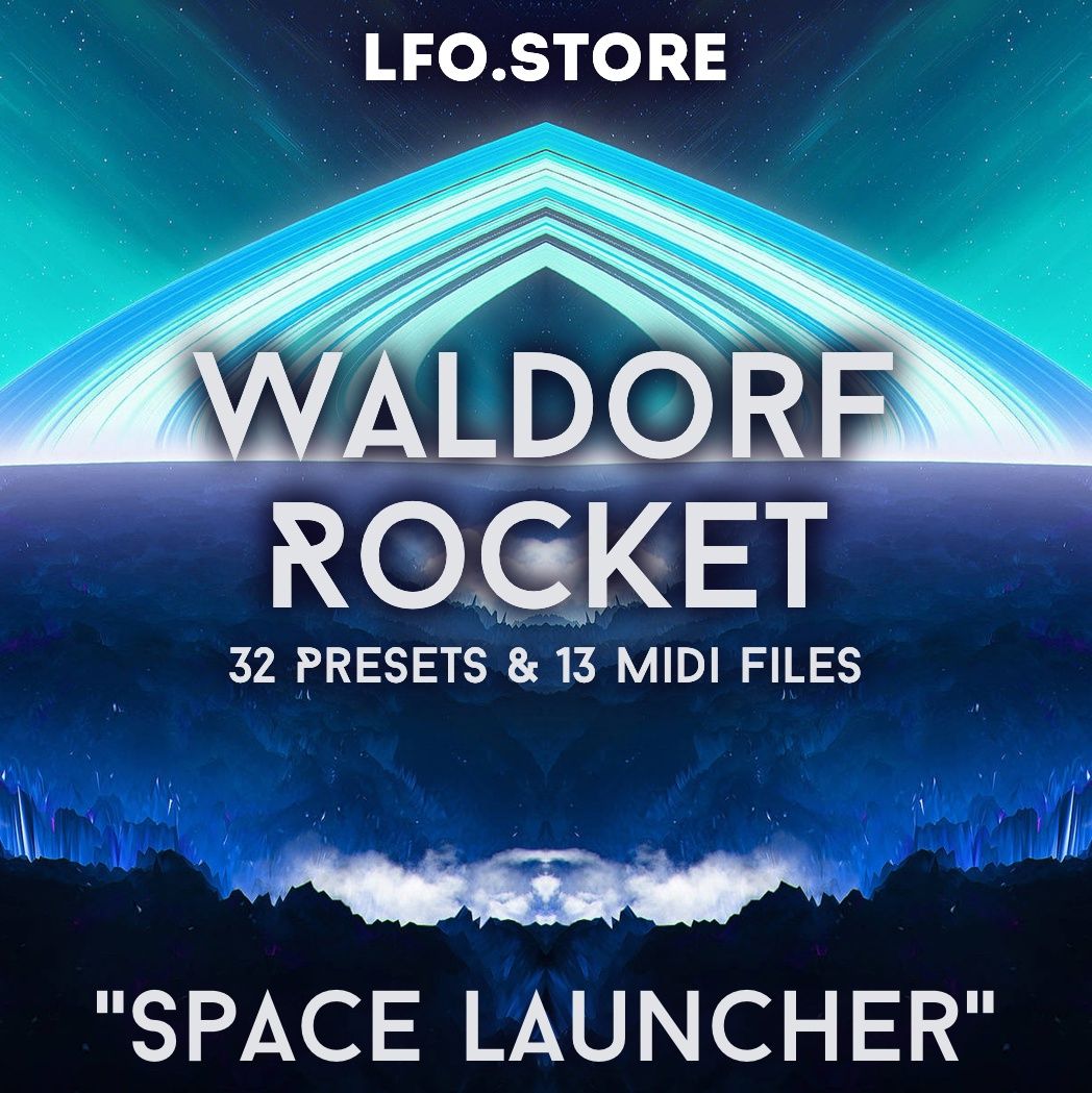 Waldorf Rocket - "Space Launcher" Soundset 32 Presets & 13 Midi Files