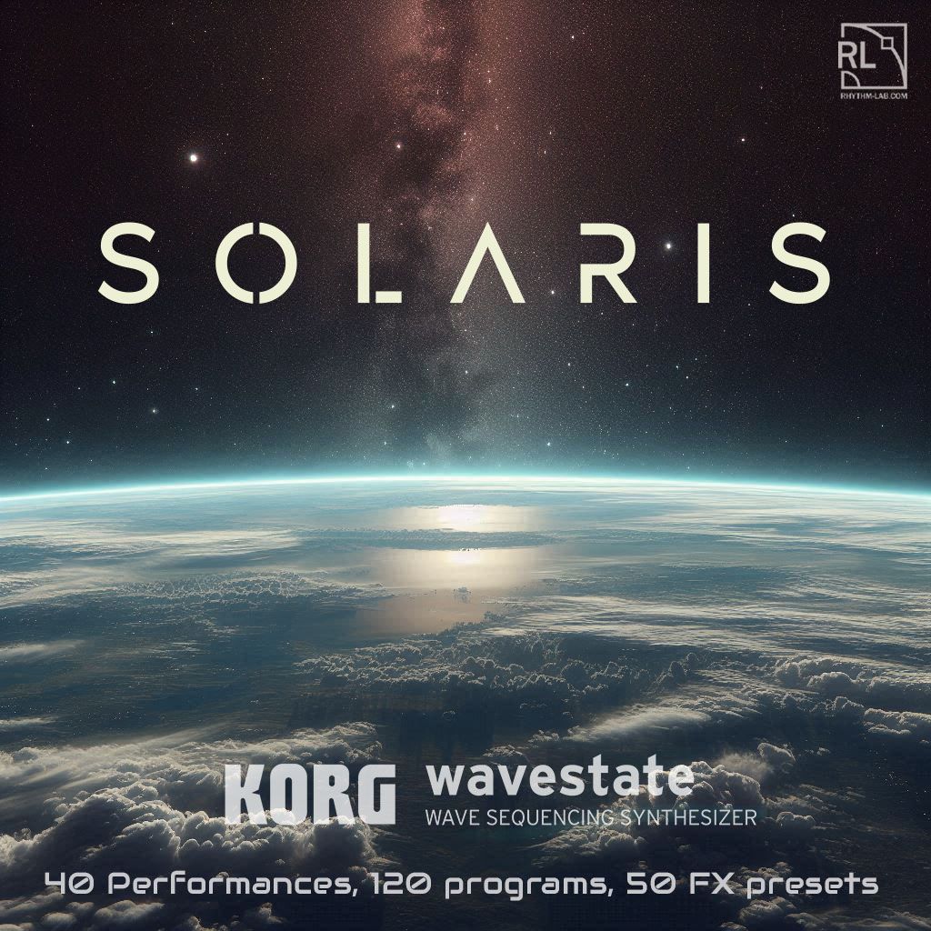 Korg Wavestate - "Solaris" soundset 40 Performances, 120 Programs, 50 FX Presets