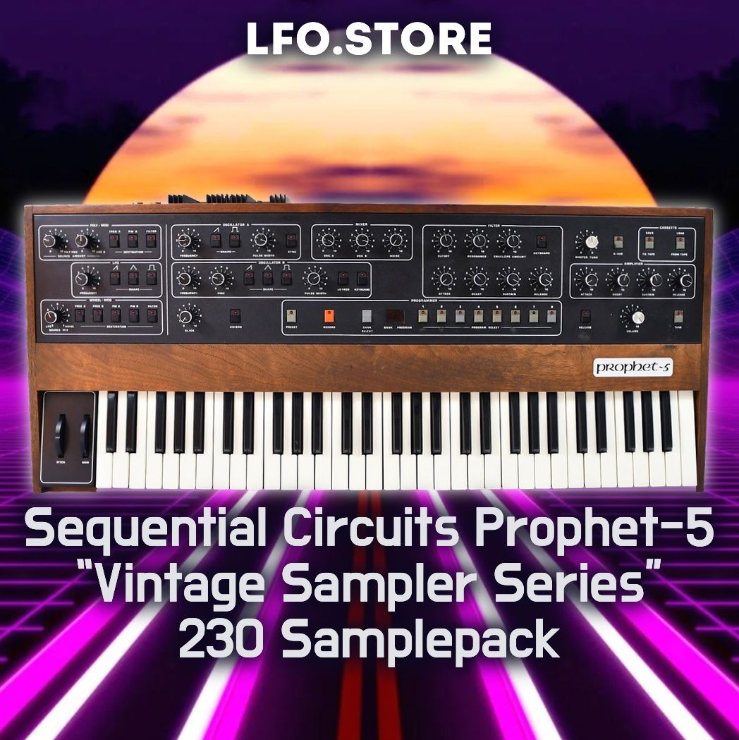 Sequential Circuits Prophet-5 “Vintage Sampler Series” 230 Samplepack