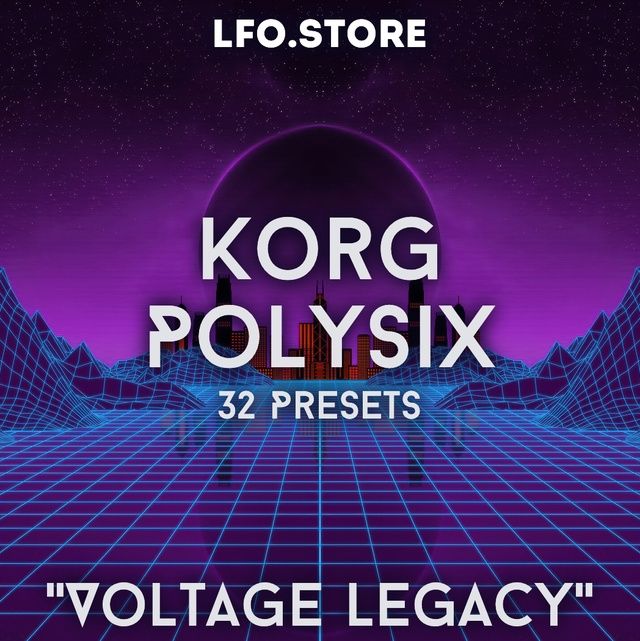 Korg Polysix - "Voltage Legacy" Soundset 32 Presets