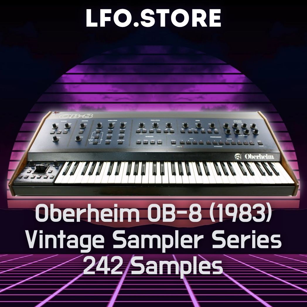 Oberheim OB-8 "Vintage Sampler Series" 242 Samplepack