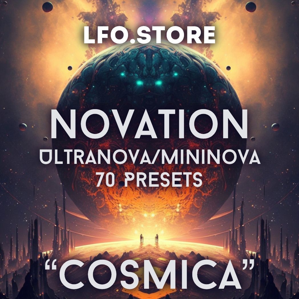 Novation Ultranova – “Cosmica” Soundset 70 Presets