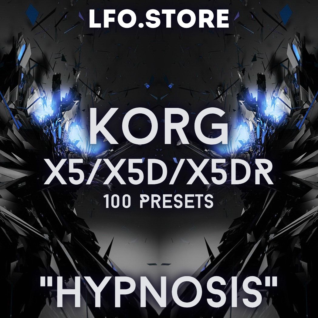 Korg X5/X5D/X5DR - "Hypnosis" Soundset 100 Presets