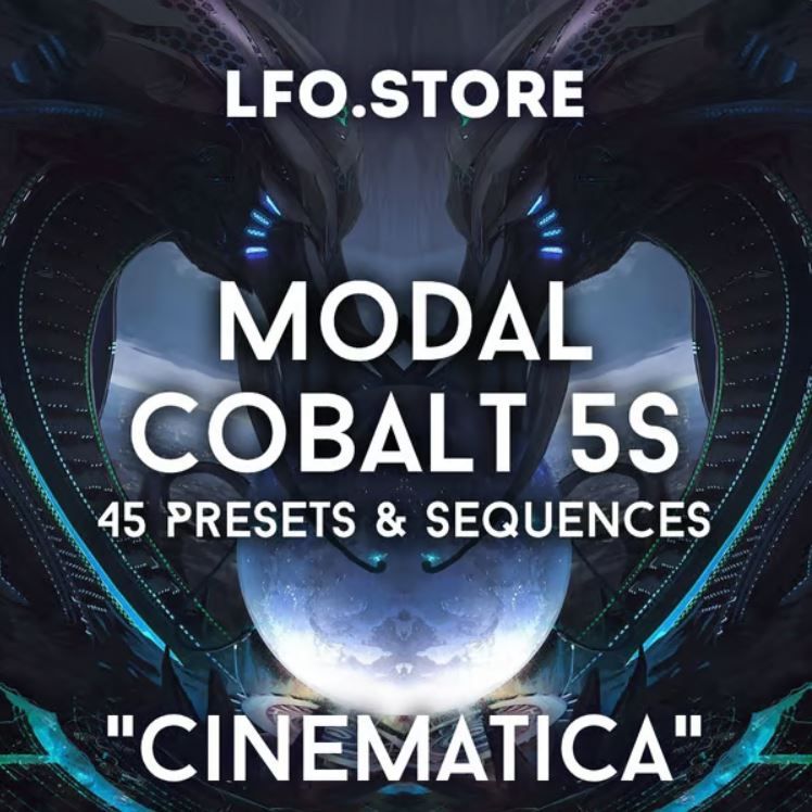 Modal Cobalt 5S – “Cinematica” Soundset 45 Presets & Sequences