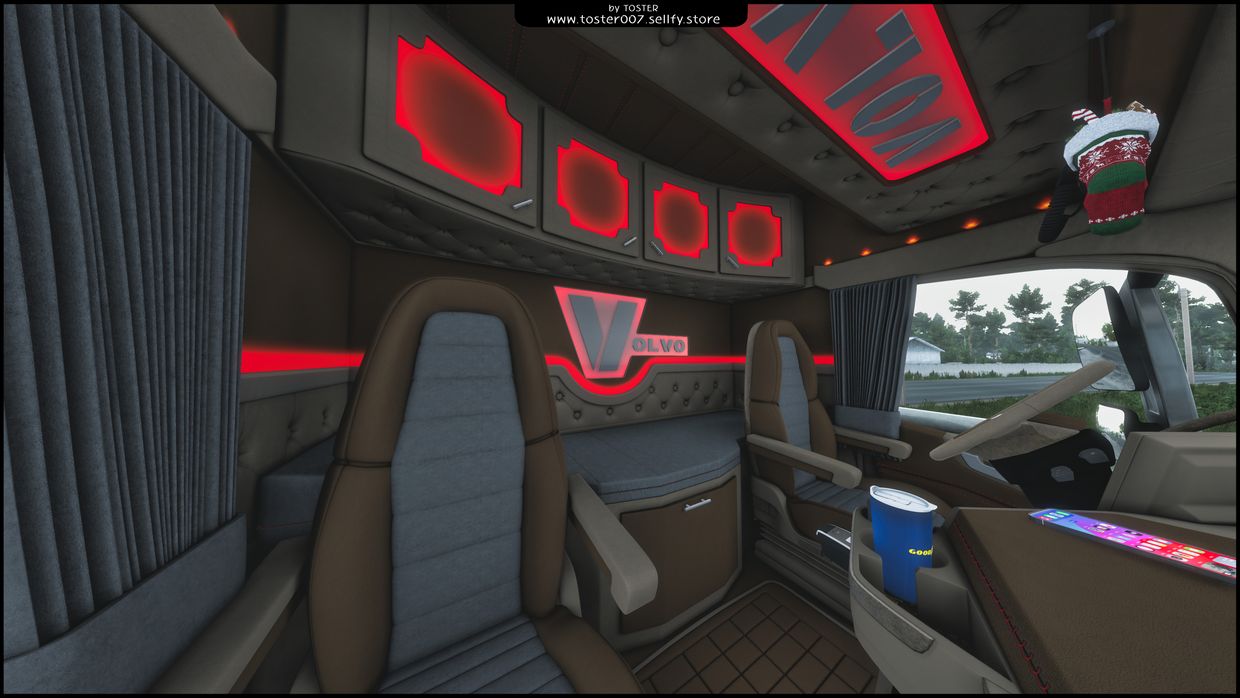 SANAX Interior Volvo FH5 2022 Holland Style ETS 2 #1 OTHER COLORS