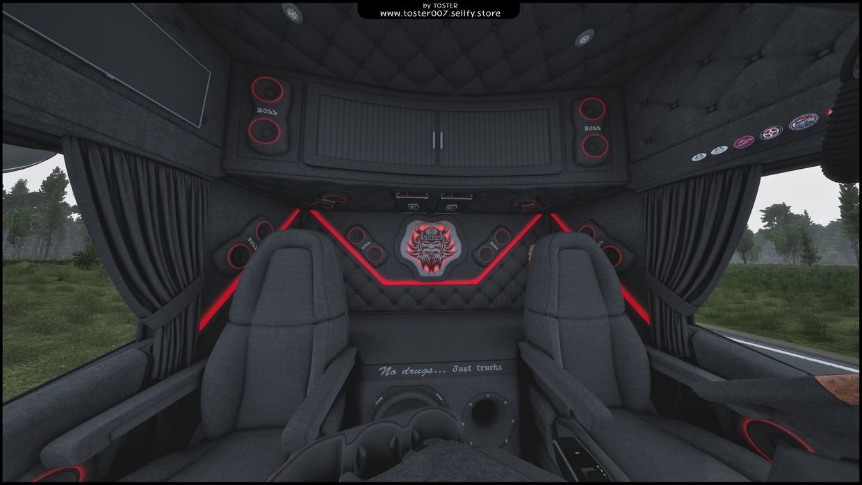 SANAX Interior Volvo FH5 FH6 Holland Style ETS 2 #5 OTHER COLORS