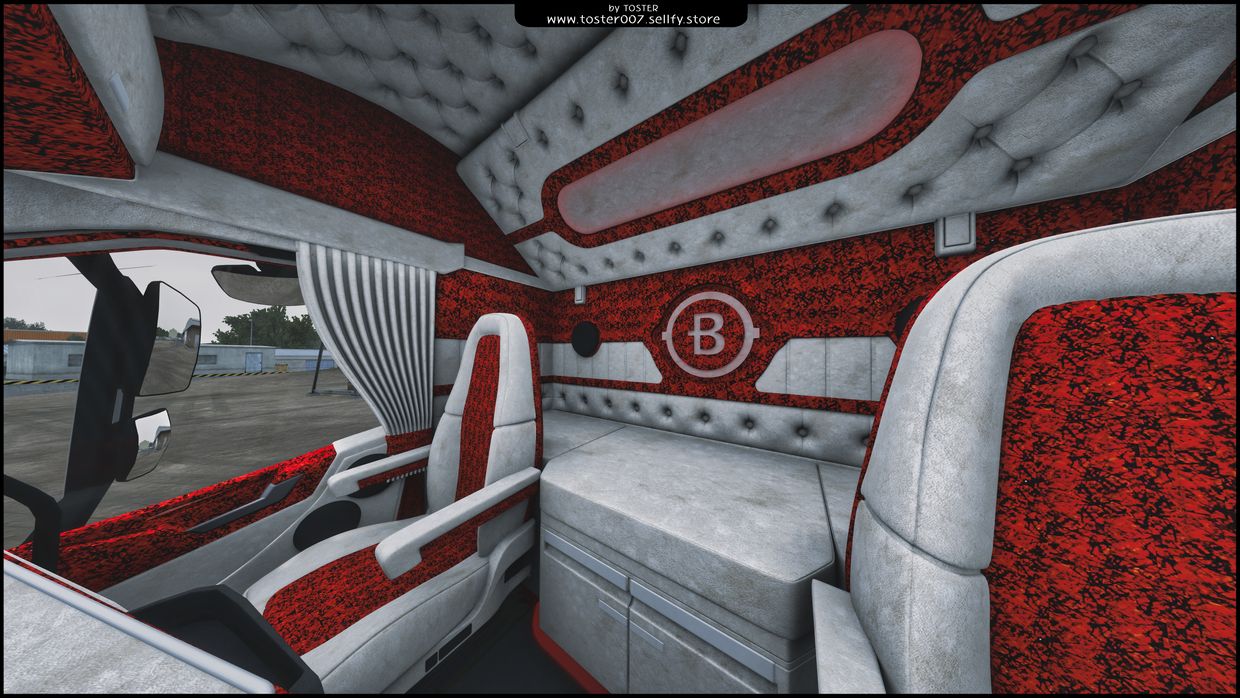 Interior Volvo FH4 B ETS 2 #10