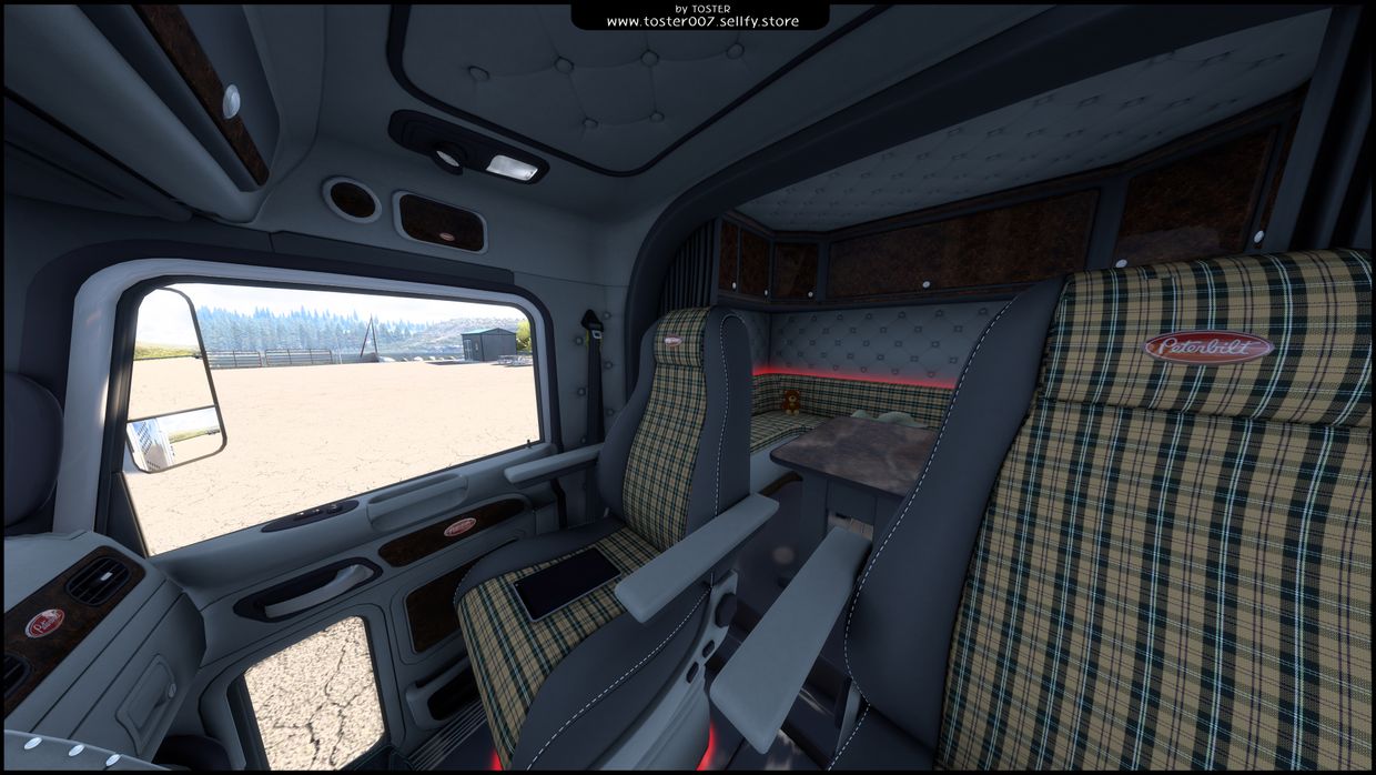 Interior Peterbilt 389 Custom ATS #2 OTHER COLORS
