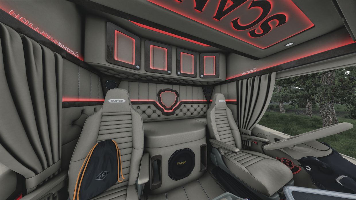 Interior Scania S/R Next Gen Holland Style ETS 2 #77 OTHER COLORS