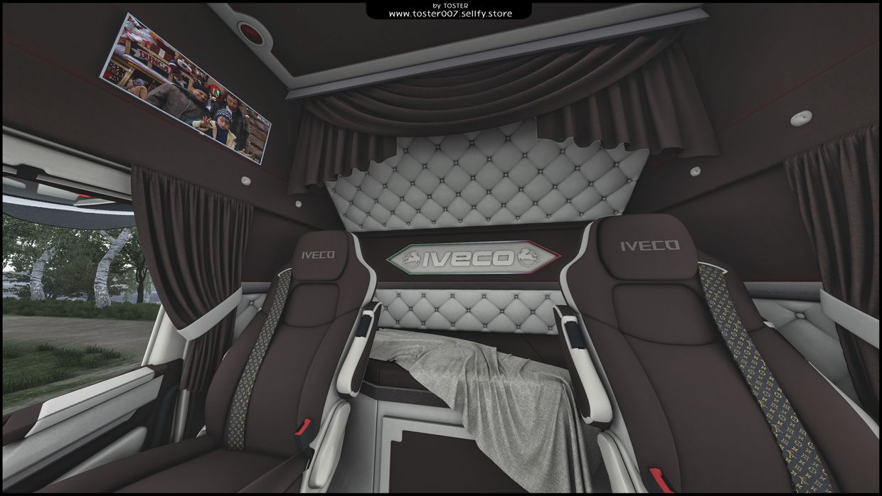 Interior Iveco S-WAY ITALY ETS 2 #2 OTHER COLORS