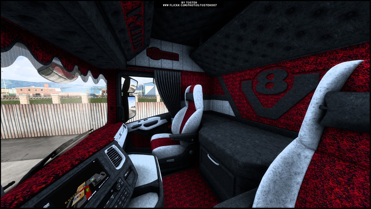 Interior Scania S/R Next Gen R&B ETS 2 #48