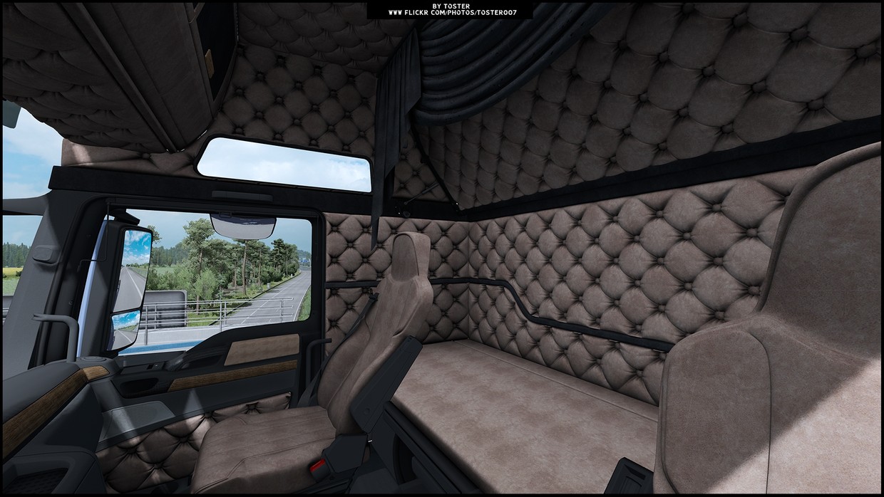 Interior MAN Euro 6 Holland ETS 2