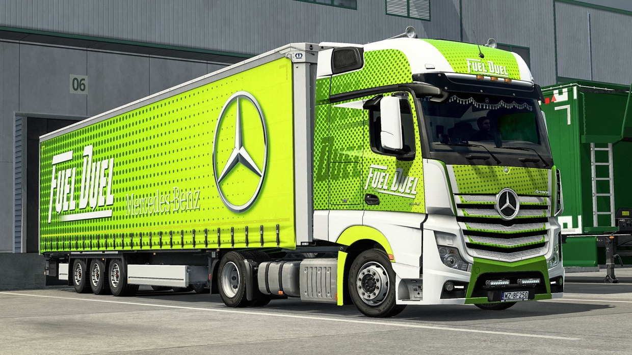 Mercedes Benz Fuel Duel SkinPack ETS 2