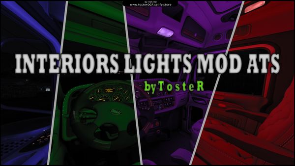 Interior Lights Mod ATS