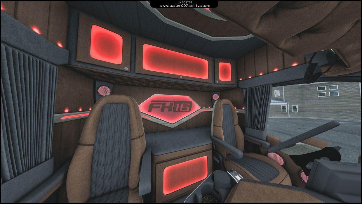 SCS Interior Volvo FH5 FH6 Aero ETS 2 #2 OTHER COLORS