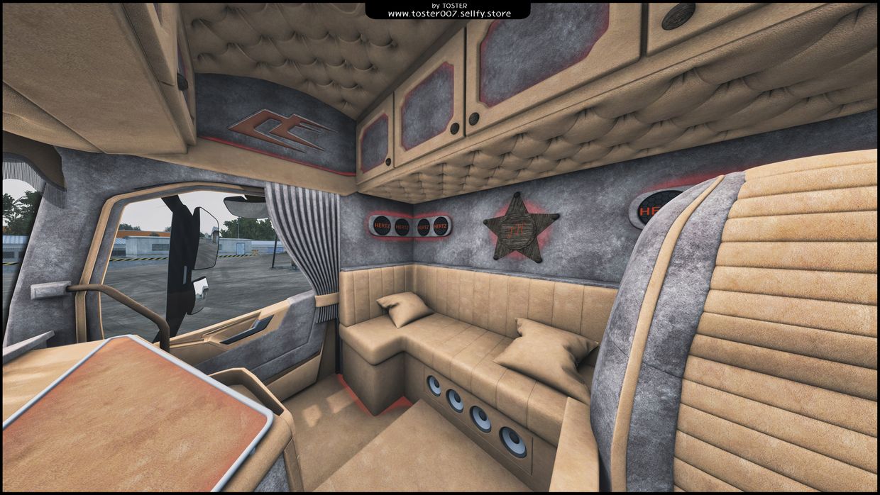 Interior Volvo FH4 JH ETS 2 #9