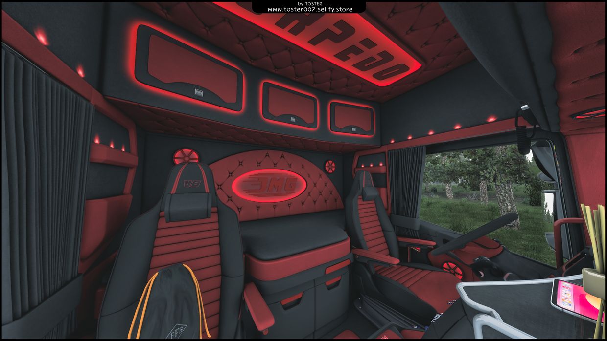 Interior Scania S/R Next Gen NEW ERA ETS 2 #79 OTHER COLORS