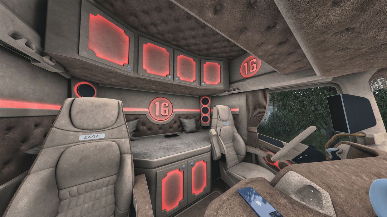 Interior DAF XG+ 16 ETS 2 #13