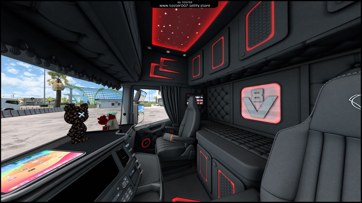 Interior Scania S/R Next Gen V8 Dutch ETS 2 #75 OTHER COLORS