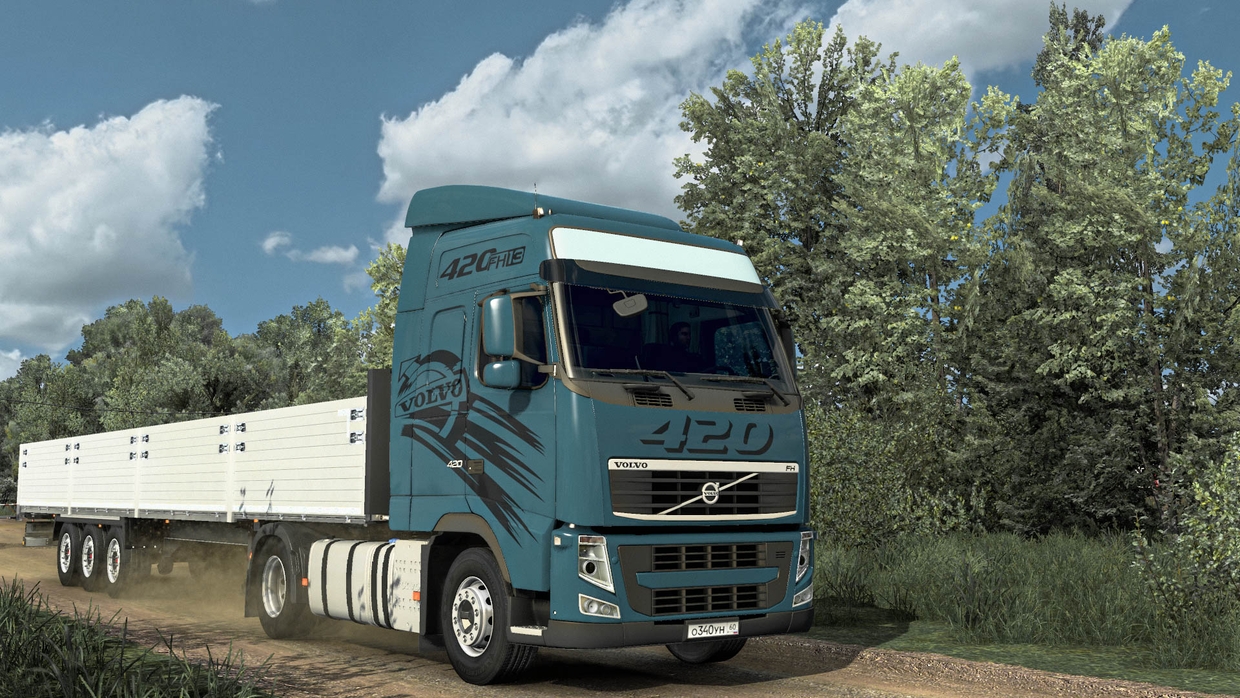 4K VOLVO by johnny244 FH3 MULTICOLOR SkinPack ETS 2