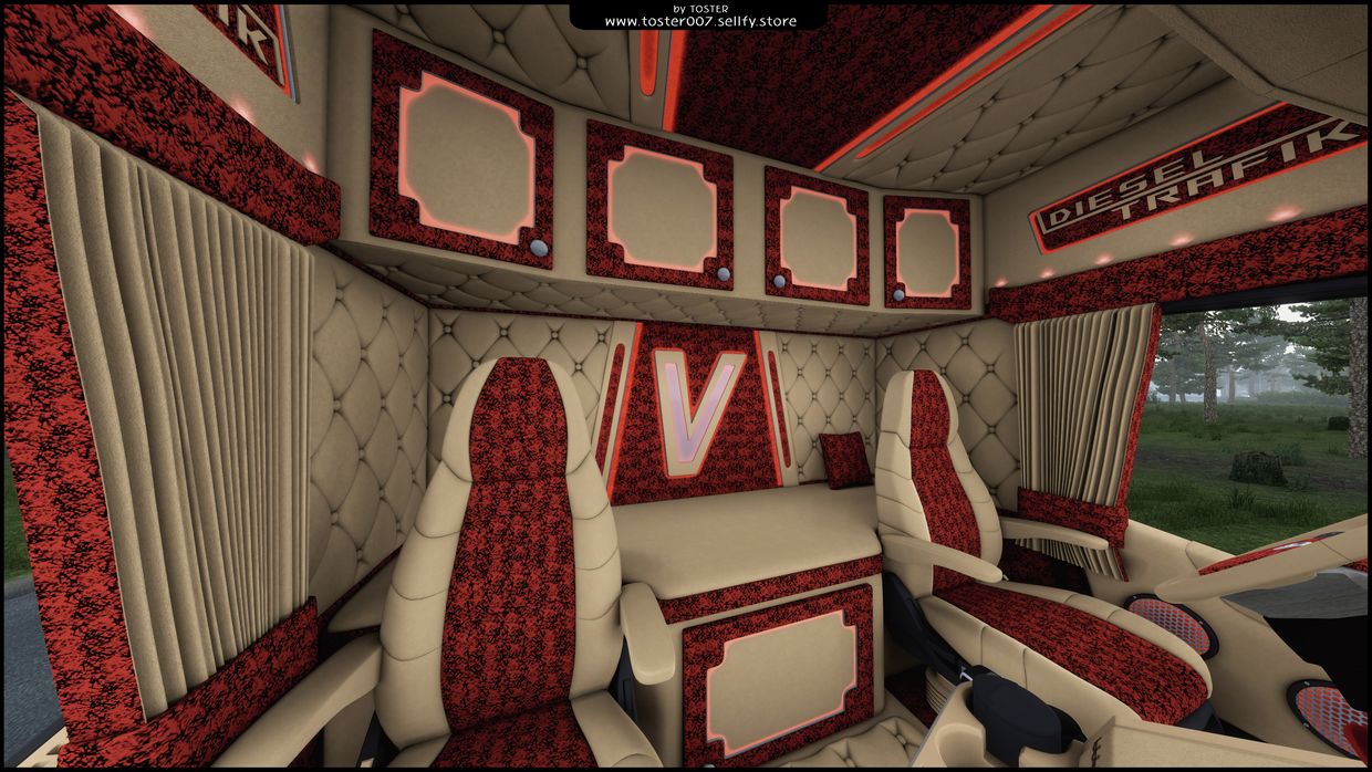 SANAX Interior Volvo FH5 2022 ETS 2 #3 OTHER COLORS