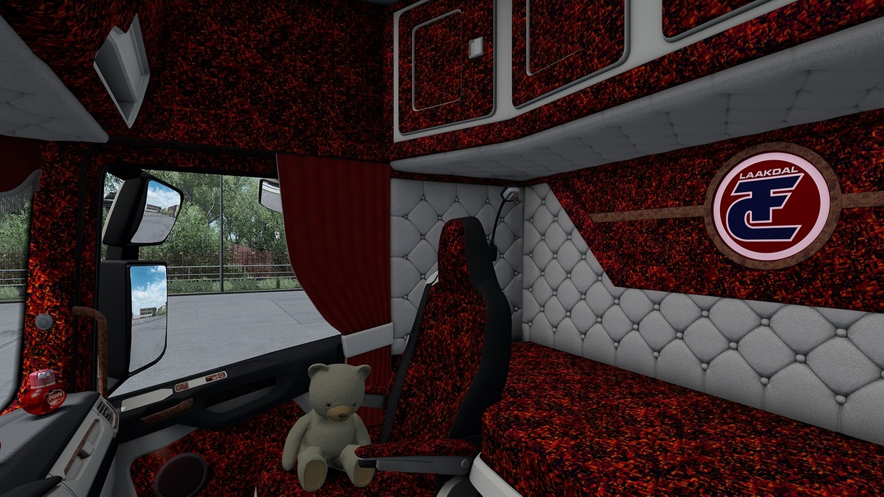 Interior for Scania S Next Gen HOLLAND DANISH RED SCS ETS 2 #9