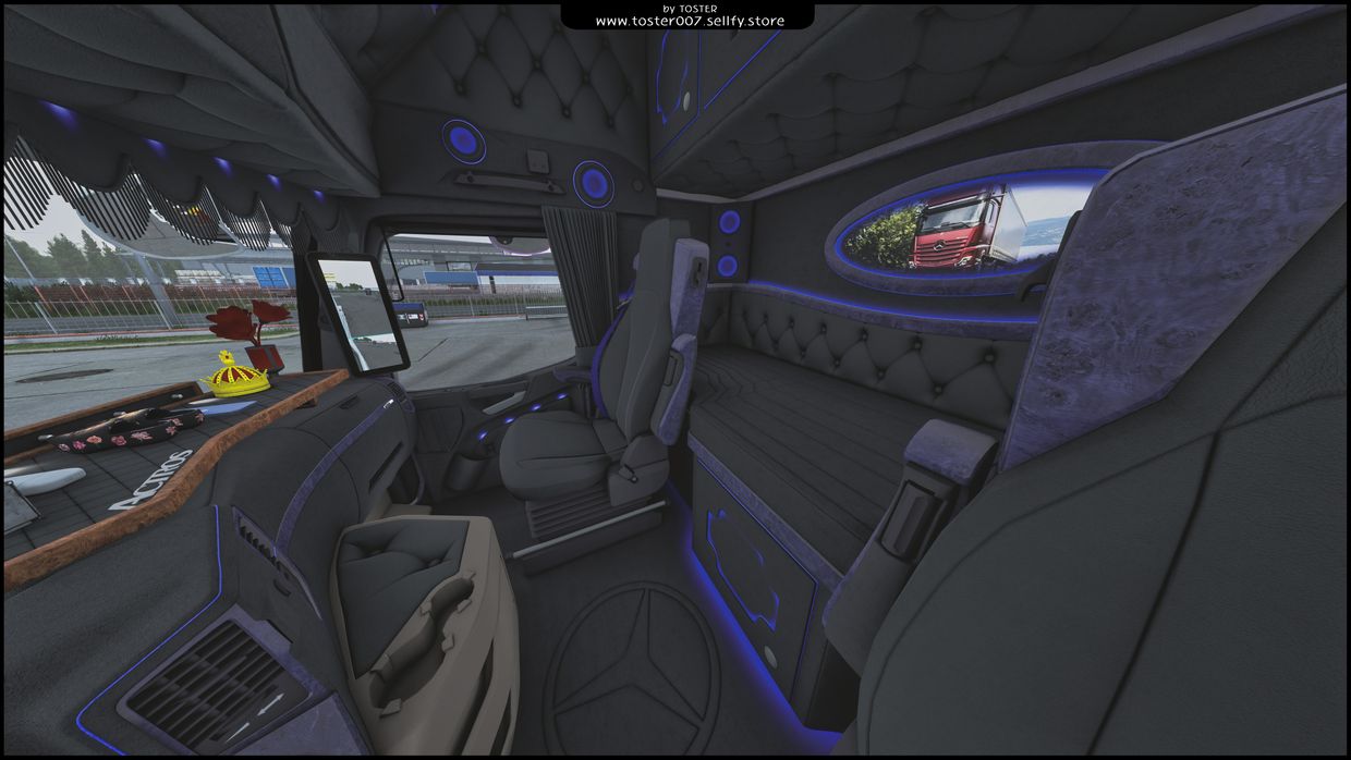 Interior Mercedes MP5 Holland Style ETS 2 #4 OTHER COLORS