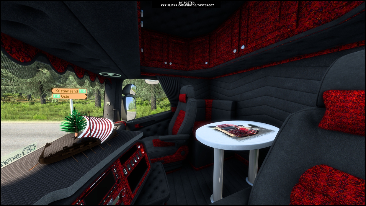 Interior Scania by RJL R&B ETS 2 #29