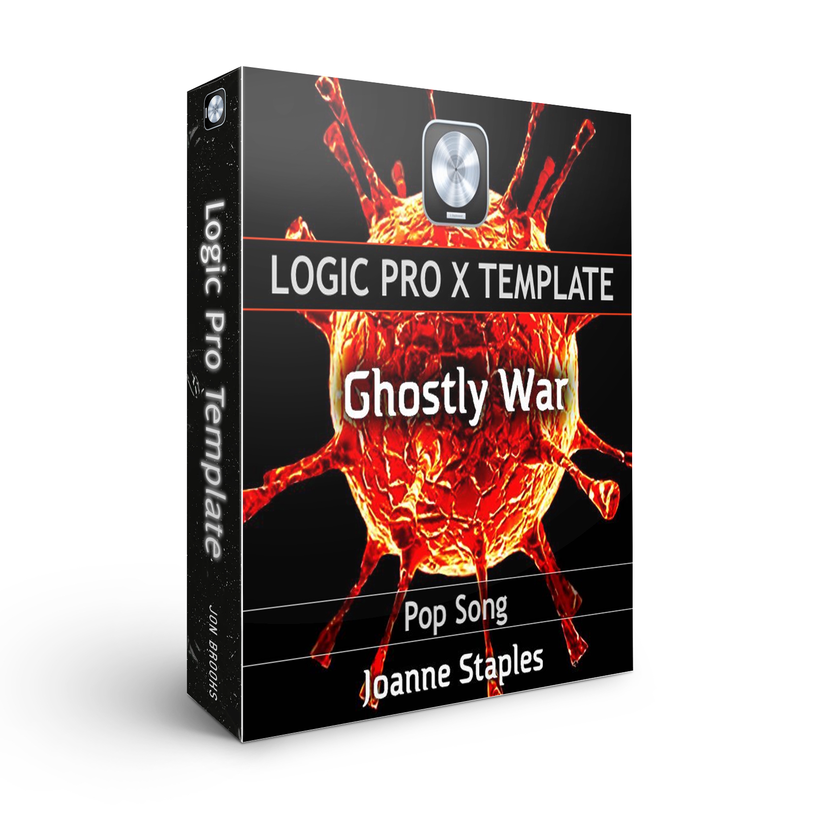 Logic Pro Template Download GHOSTLY WAR (Pop/Rock Song) Jon Brooks ...