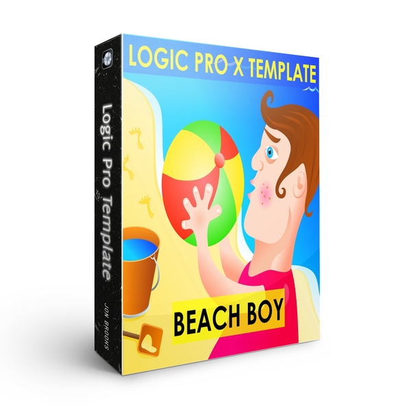 Logic Pro X Template BEACH BOY (Quirky and Playful Ca
