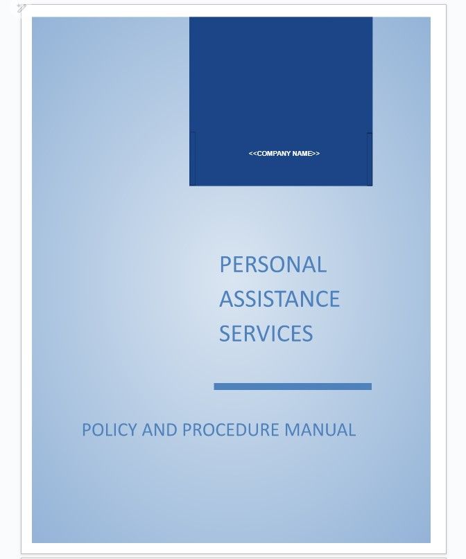 Personal Care Policies