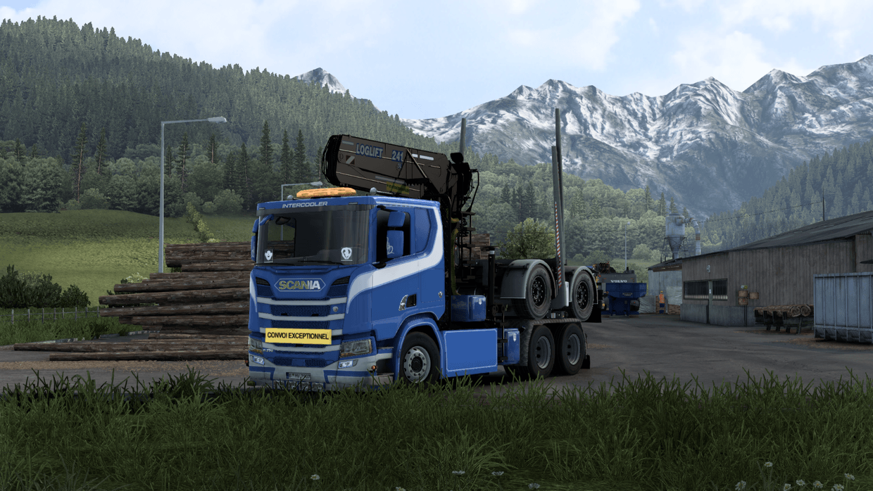 [ETS2] Scania R NG Log Lifter + Trailer