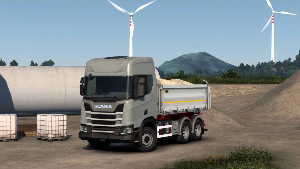 [ETS2] Scania PGRS Tipper Chassis Add-ons