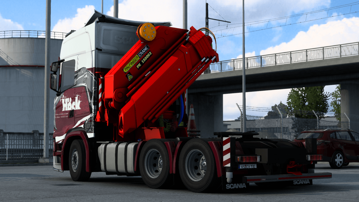 [ETS2] Scania NG PGRS Crane Chassis ADD-Ons