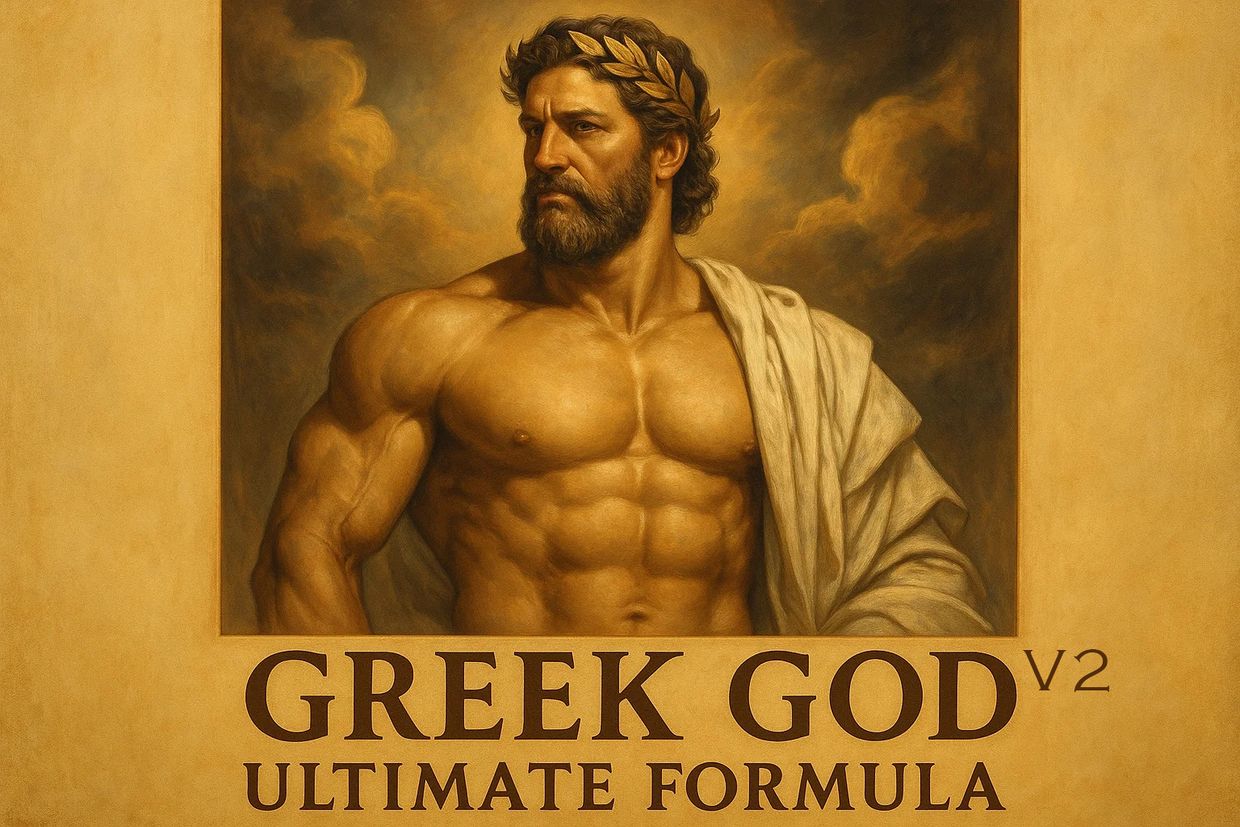 GREEK GOD V2 ULTIMATE FORMULA: A Blueprint for Supreme Masculinity [DM ...