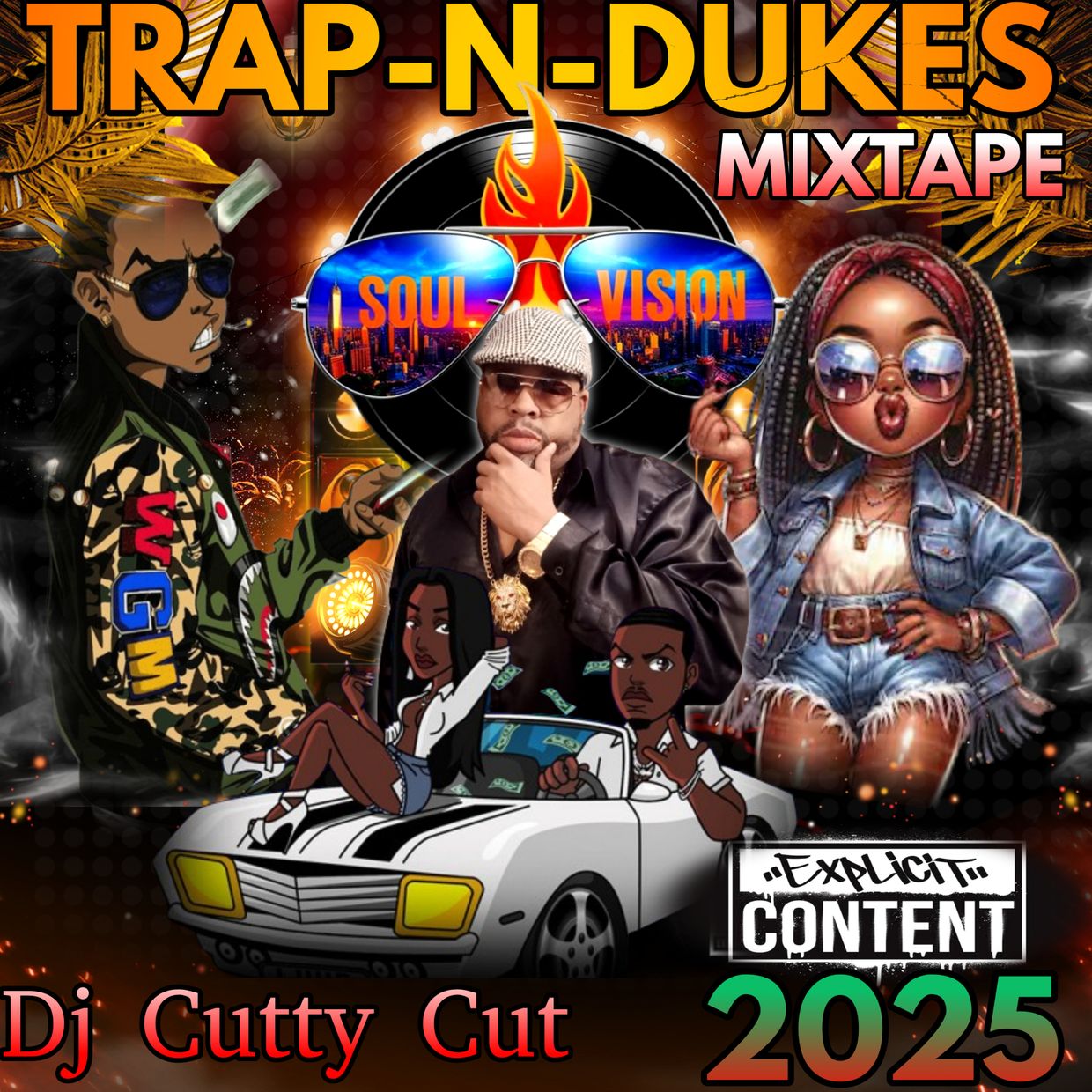 Dj Cutty Cut - Trap N Dukes Mixtape 2025