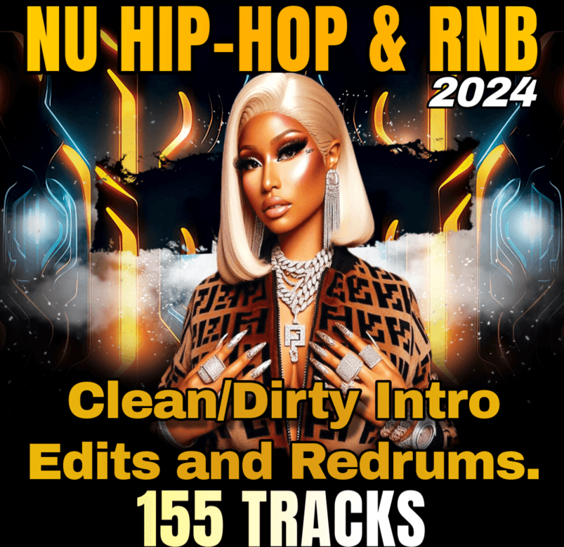 Nu Hip-Hop & RNB (Clean/Dirty Intro and Redrums) 155 Tracks