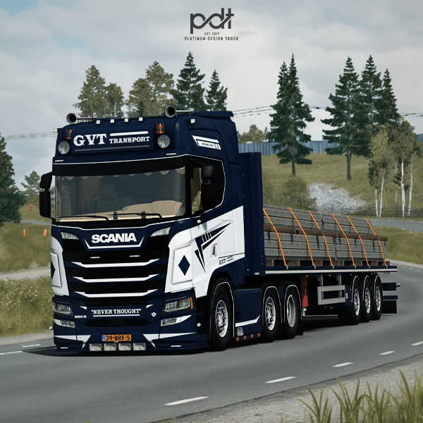Scania 580S + Trailer "GVT Transport"