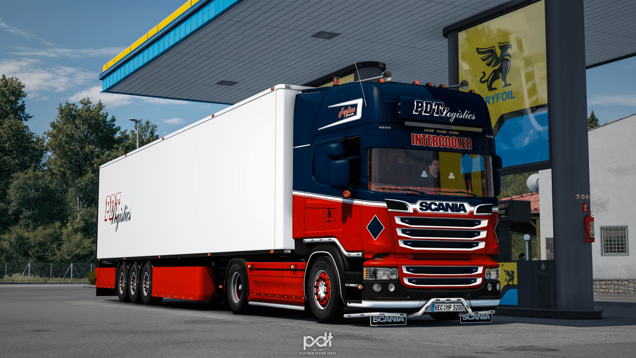 Scania R520 + Trailer "PDT Logistics"