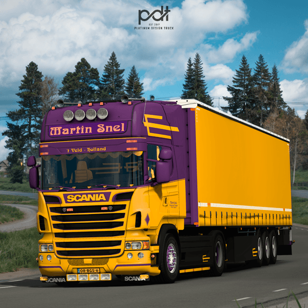 Scania R450 + Trailer "Martin Snel"