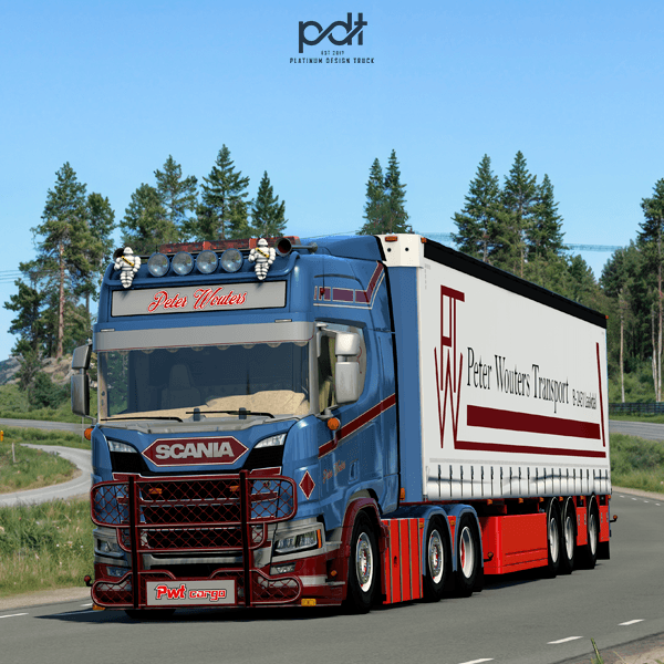 Scania R530 + Trailer "Peter Wouters NG"